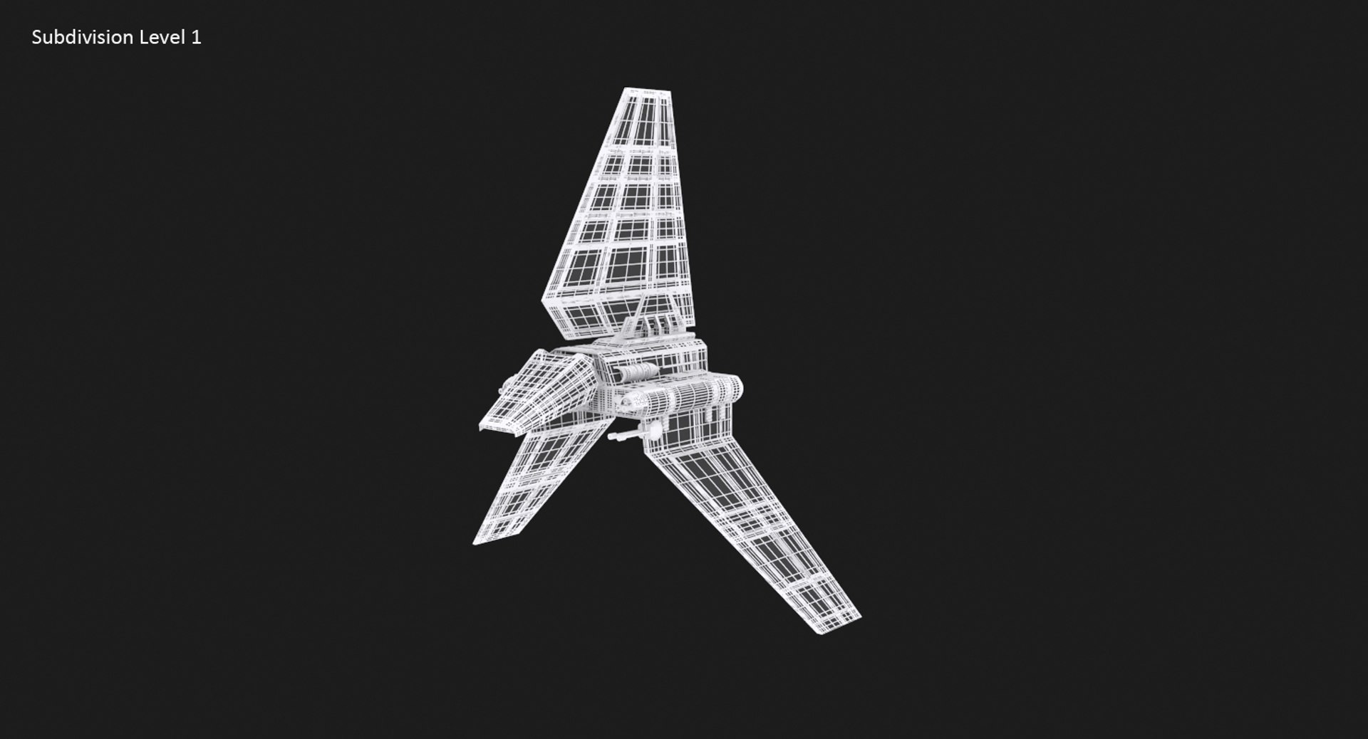 Lambda Shuttle 3d Model