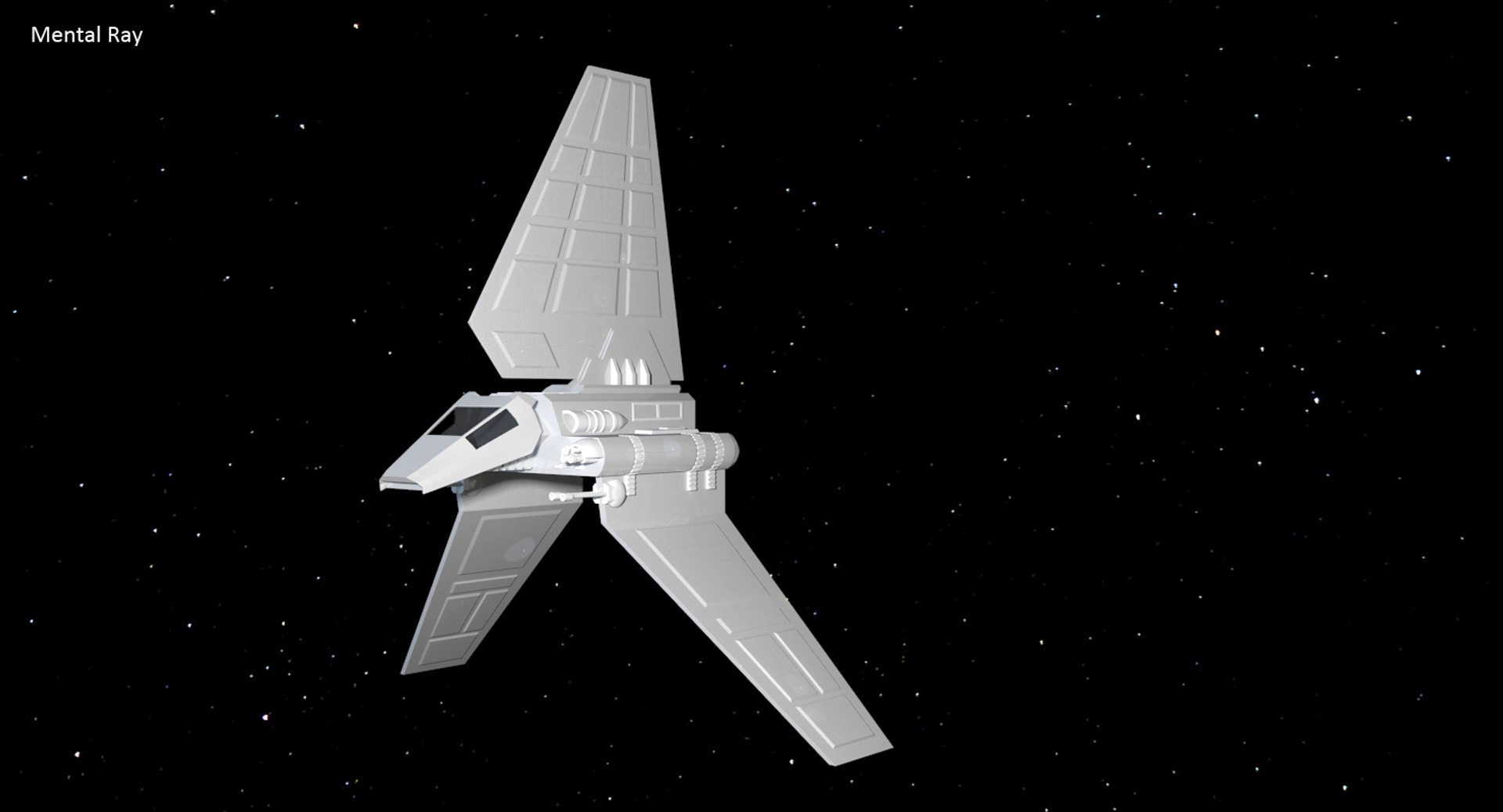 Lambda Shuttle 3d Model