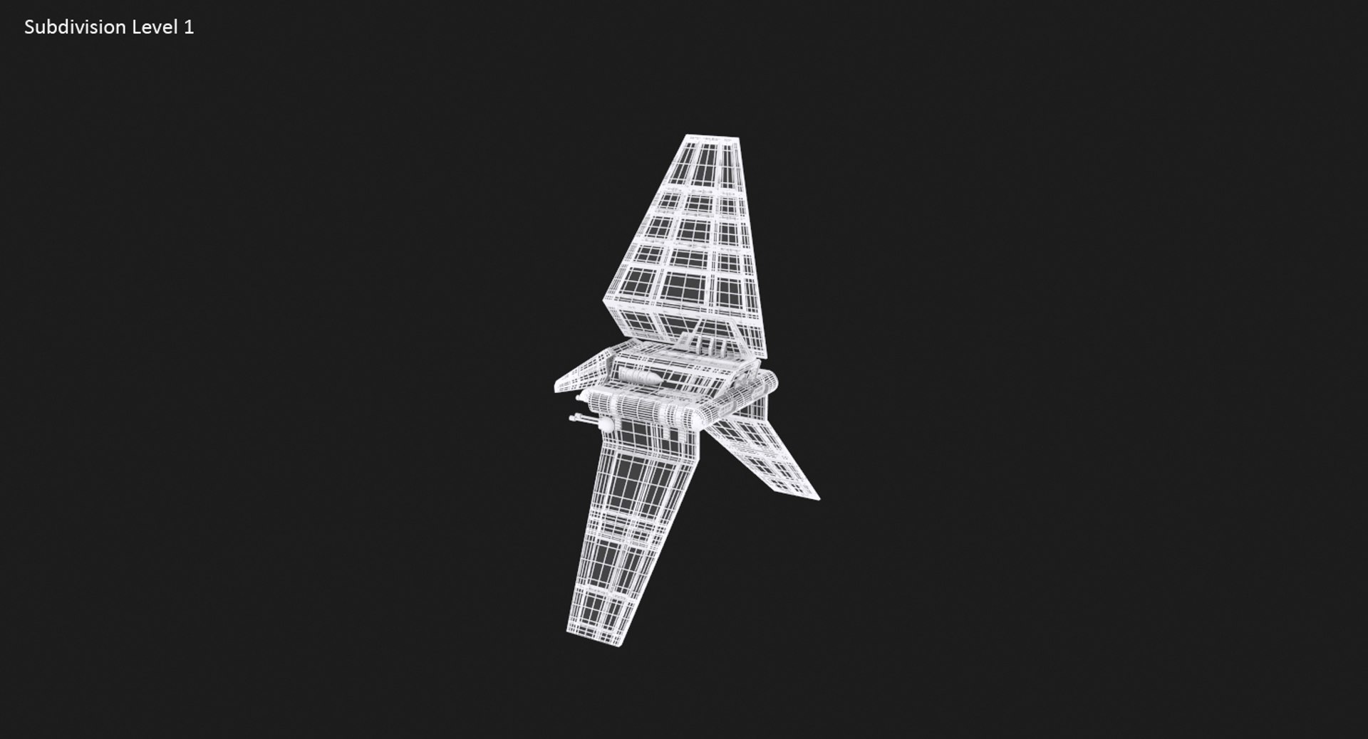 Lambda Shuttle 3d Model