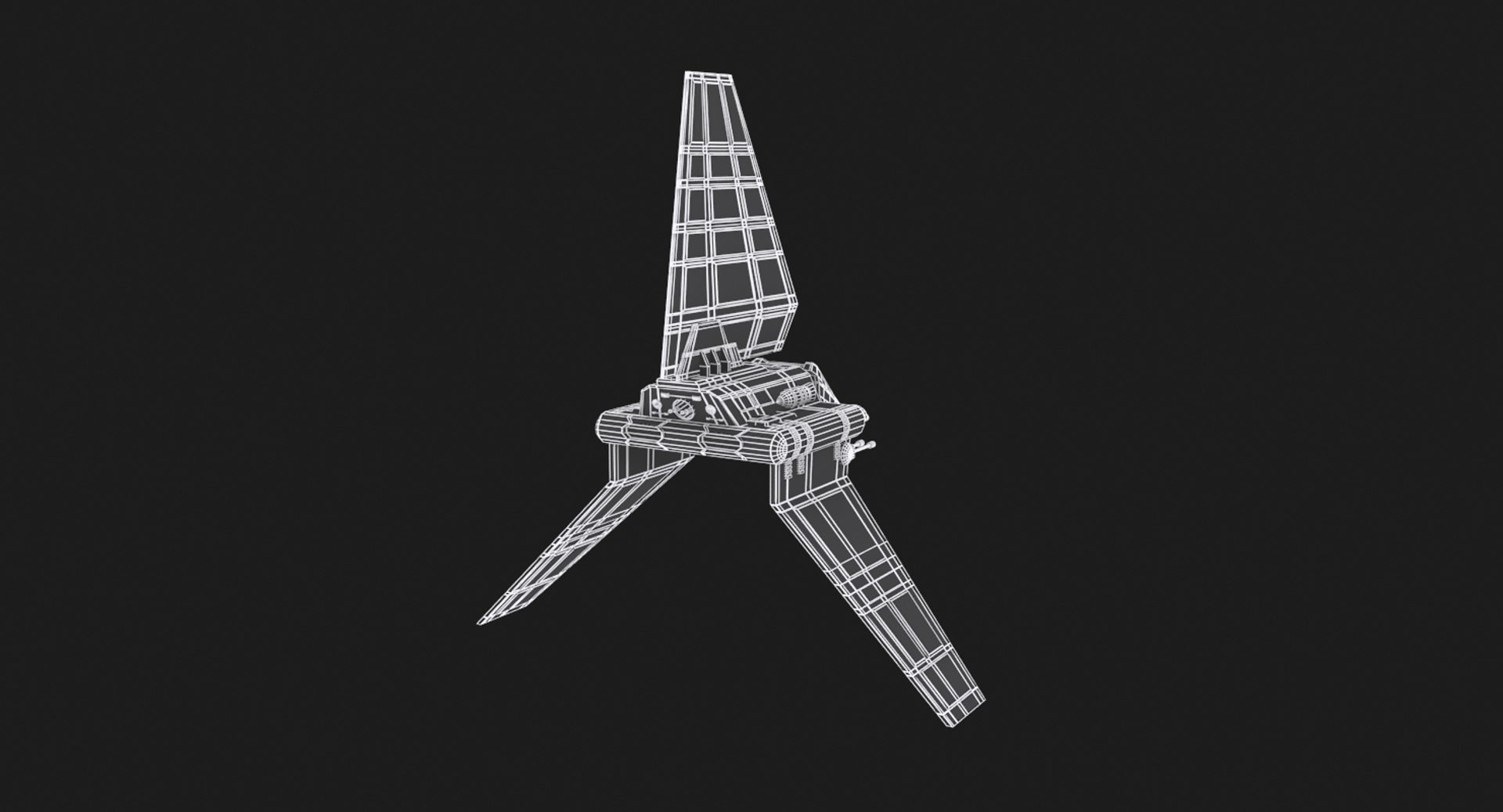 Lambda Shuttle 3d Model