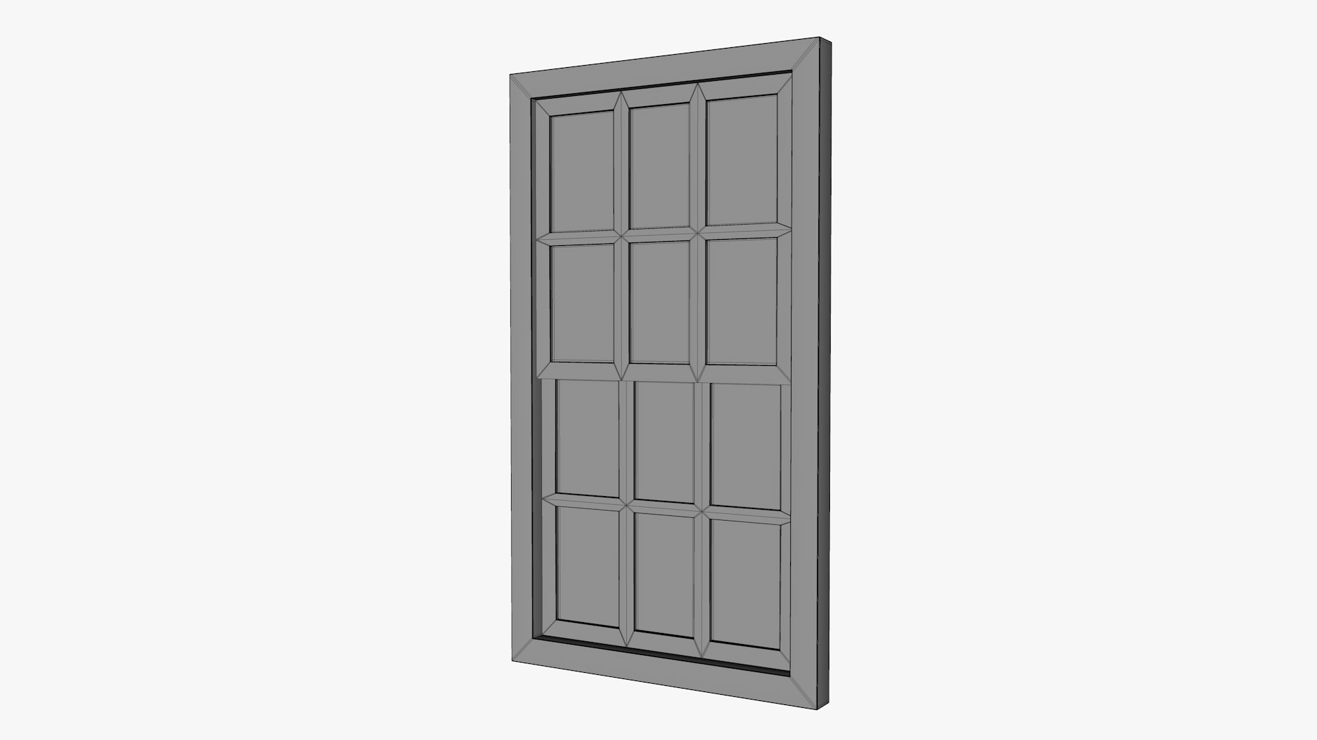3D Window Hung Model - TurboSquid 1807287