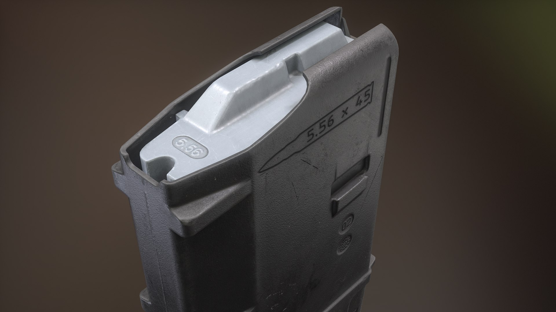 3D Model M4 AR15 Magazine PMAG Gen 3 30rd - Lowpoly PBR - TurboSquid ...