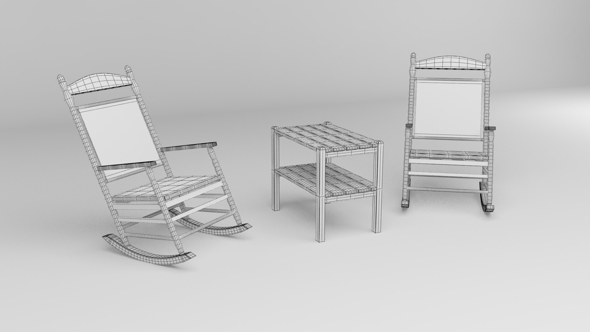 Chairset Chair Obj Free