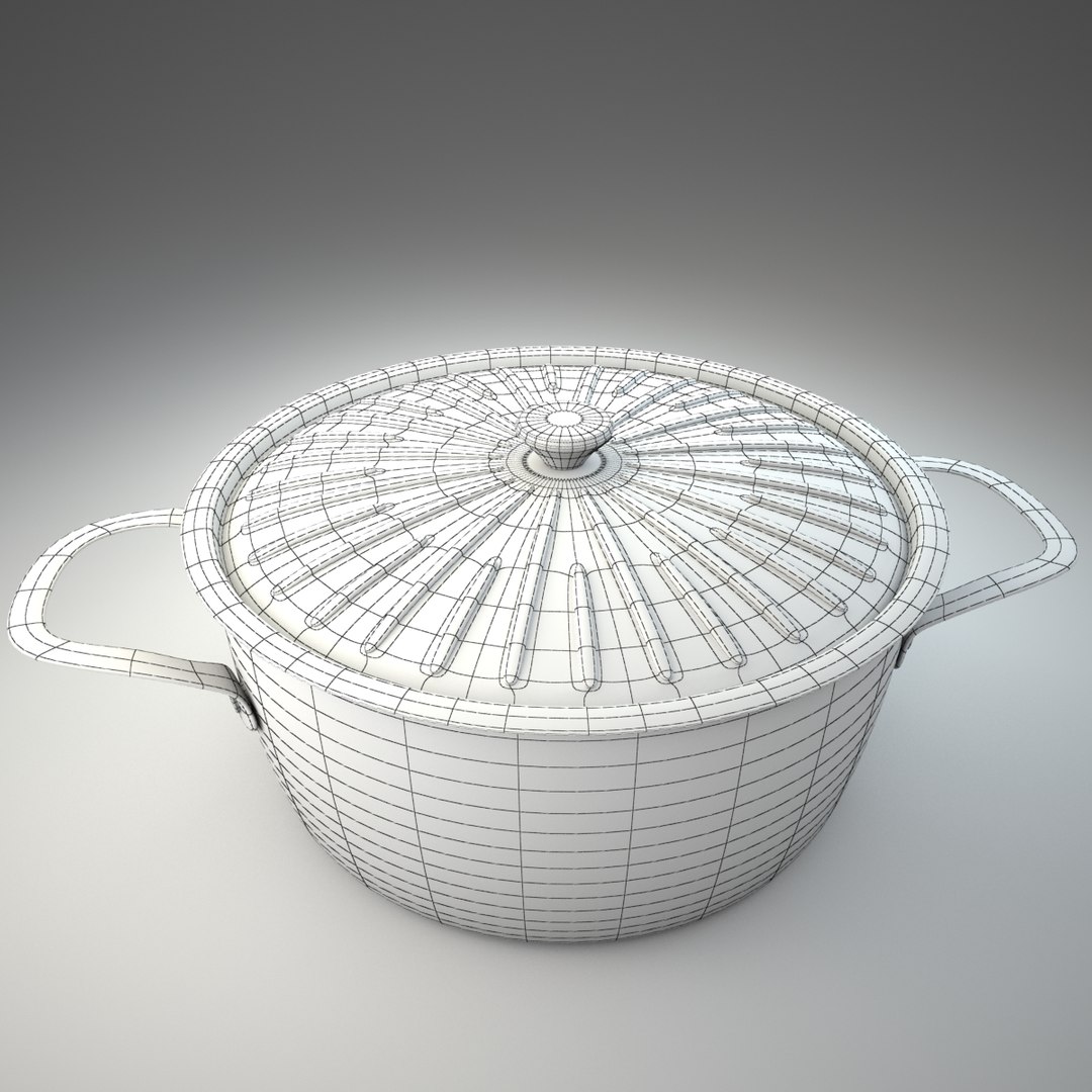 3d Model Oven Table Cooker Cooking