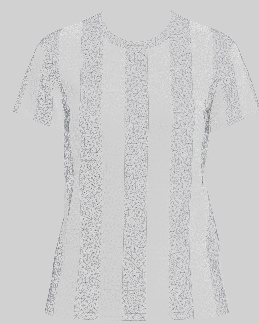 Ladies White Tops 3D - TurboSquid 1940200