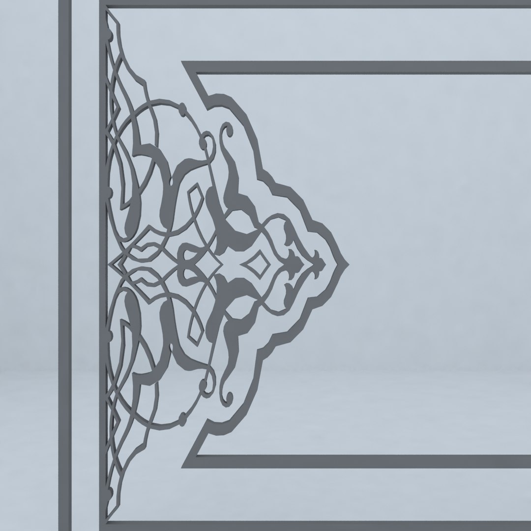3d model pattern architecture