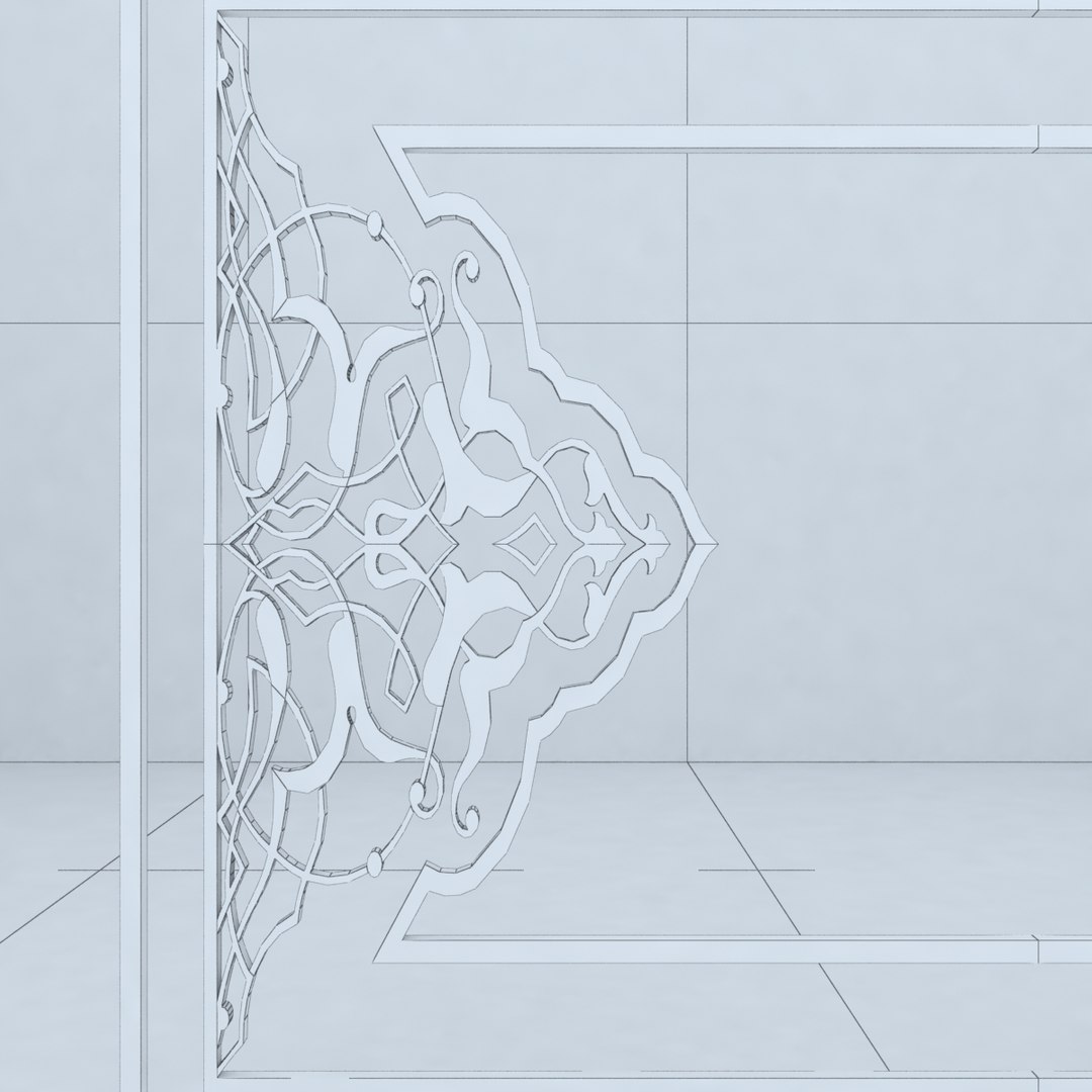 3d model pattern architecture