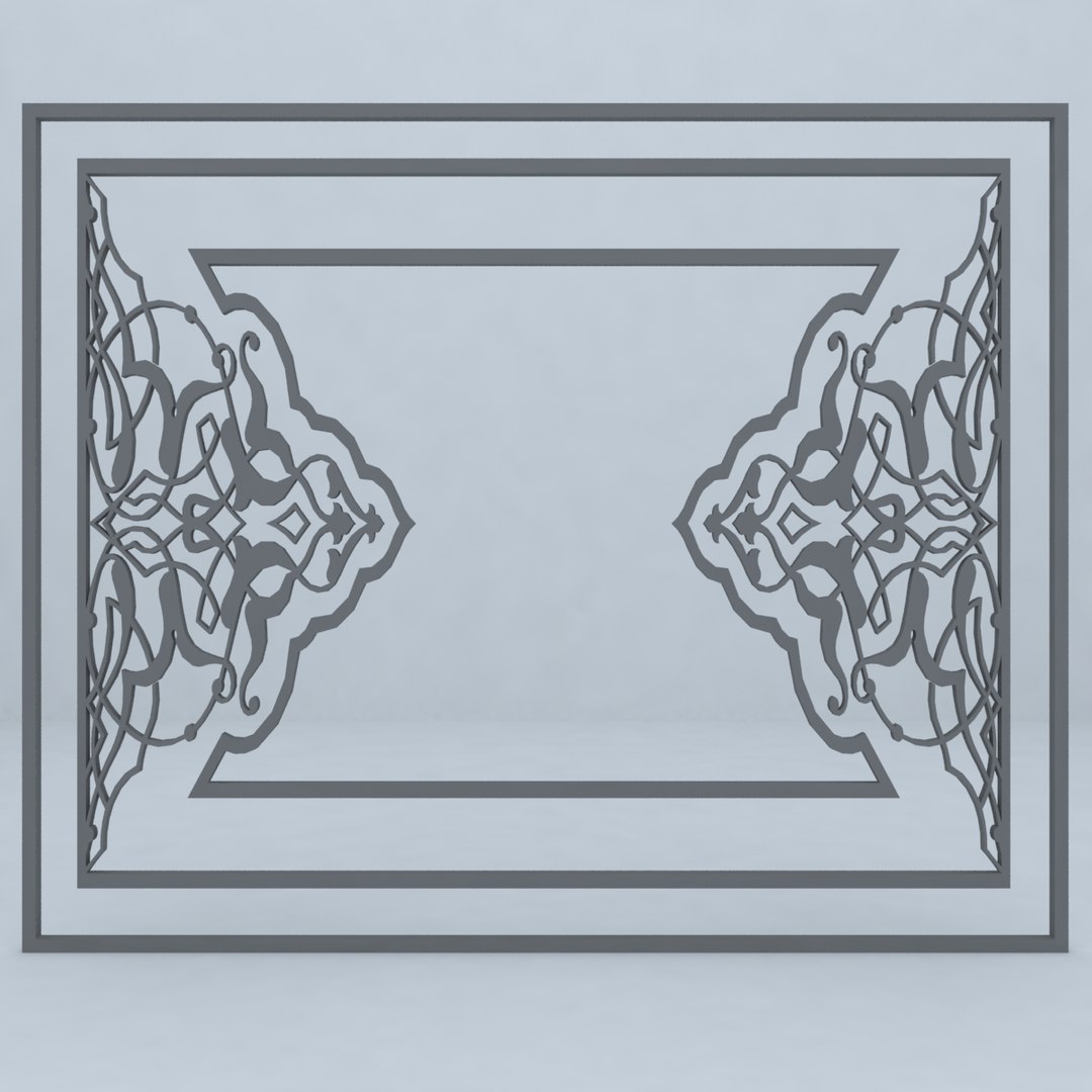3d model pattern architecture
