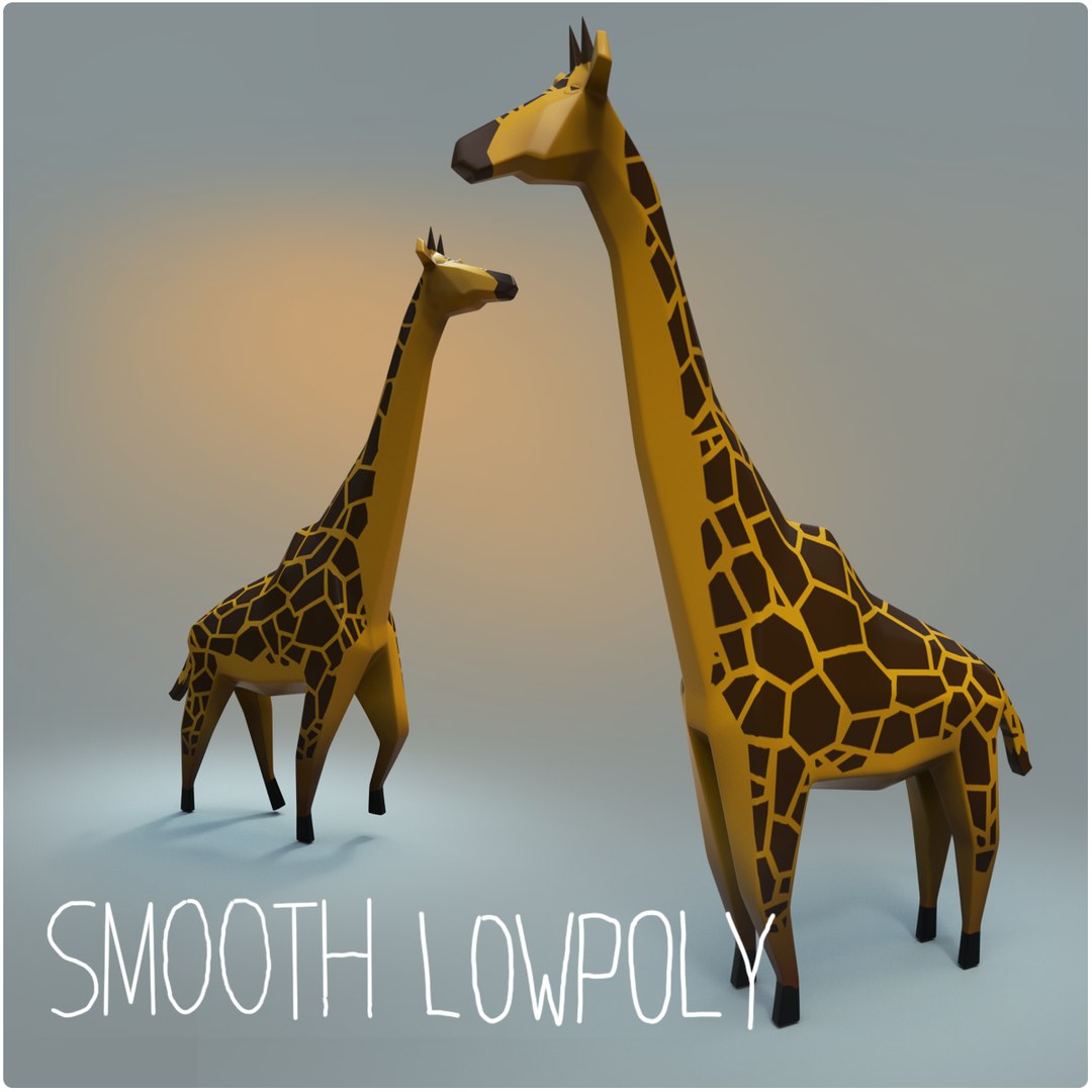 Giraffe Rigged Model - TurboSquid 1567891