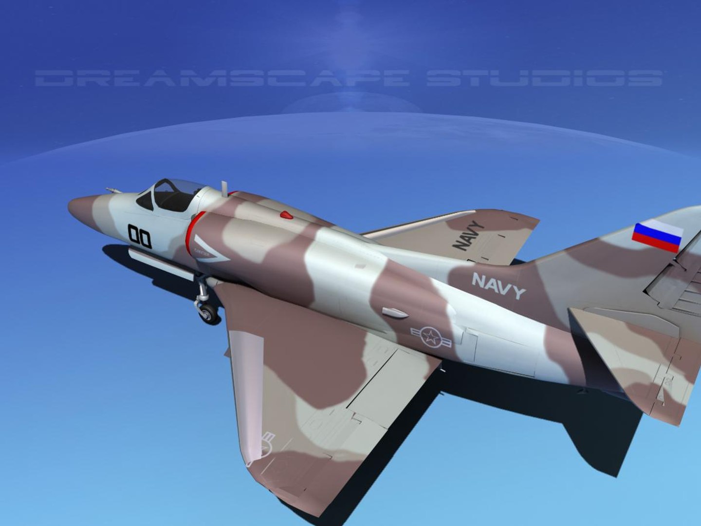 3d Skyhawk Douglas A-4 A-4d