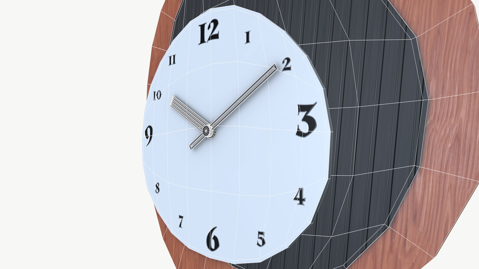 3D Wall Clock Model - TurboSquid 2340282
