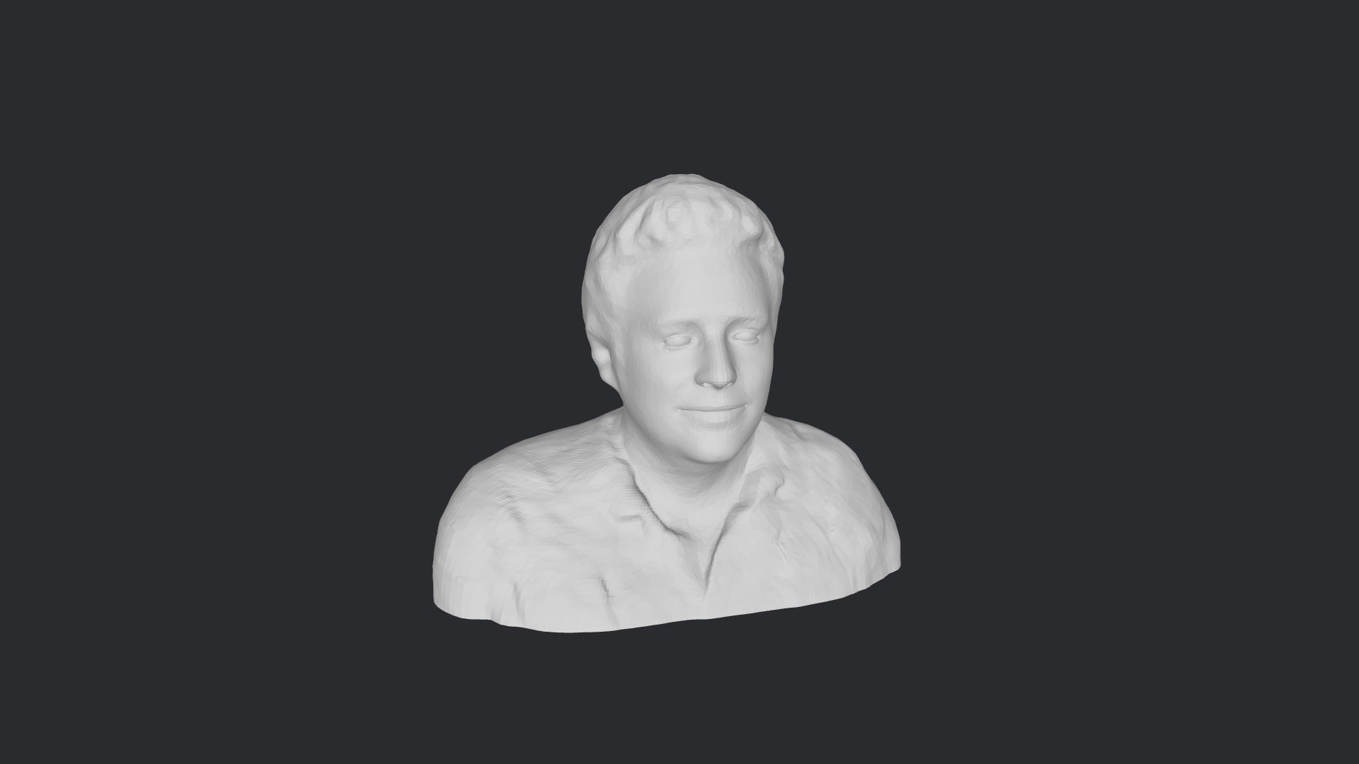 3D Cosmo Kramer from Seinfeld- Realistic bust head ready 3d Model model ...