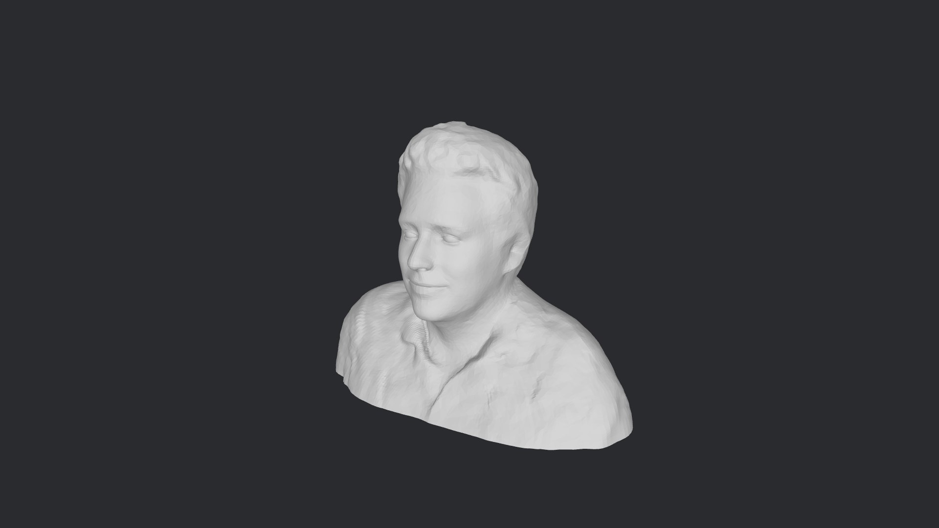 3D Cosmo Kramer from Seinfeld- Realistic bust head ready 3d Model model ...