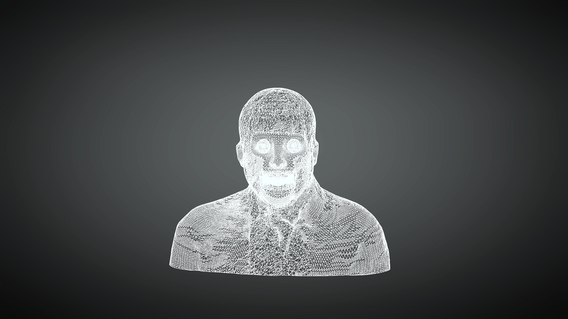 3D Cosmo Kramer from Seinfeld- Realistic bust head ready 3d Model model ...