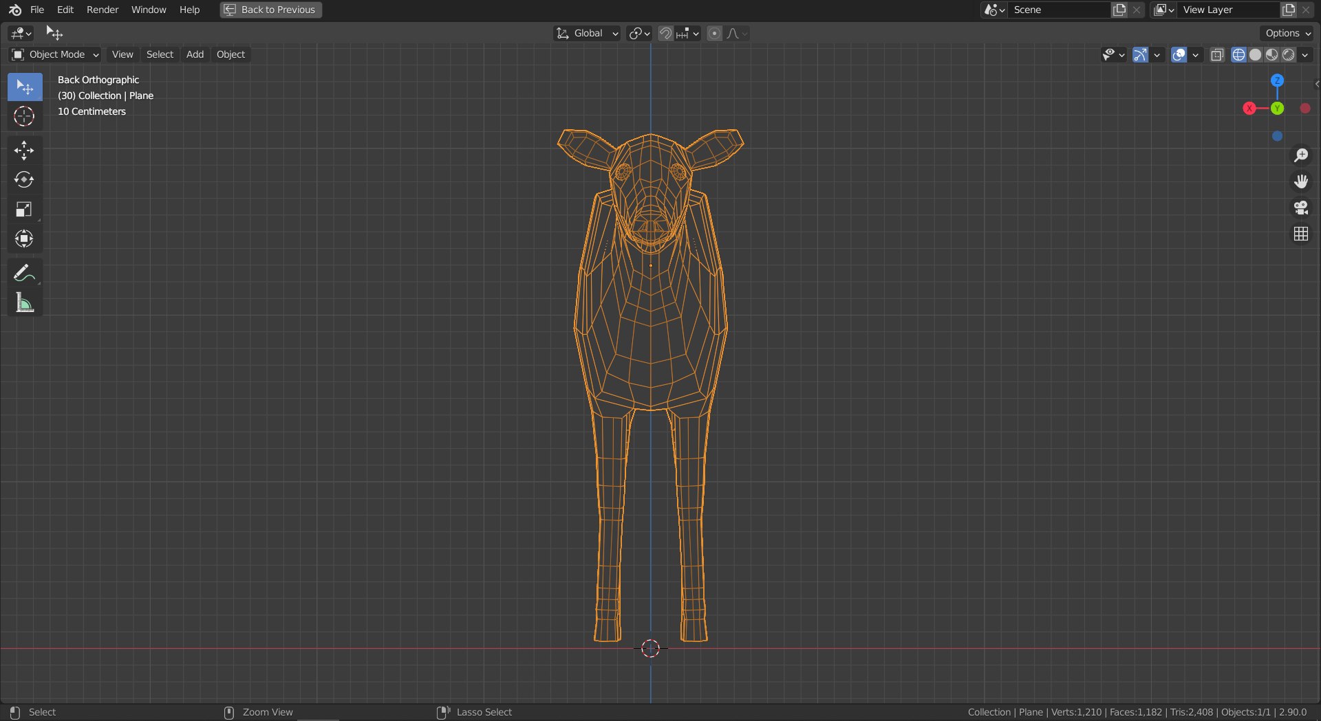 Deer Female 3D Model - TurboSquid 1627199