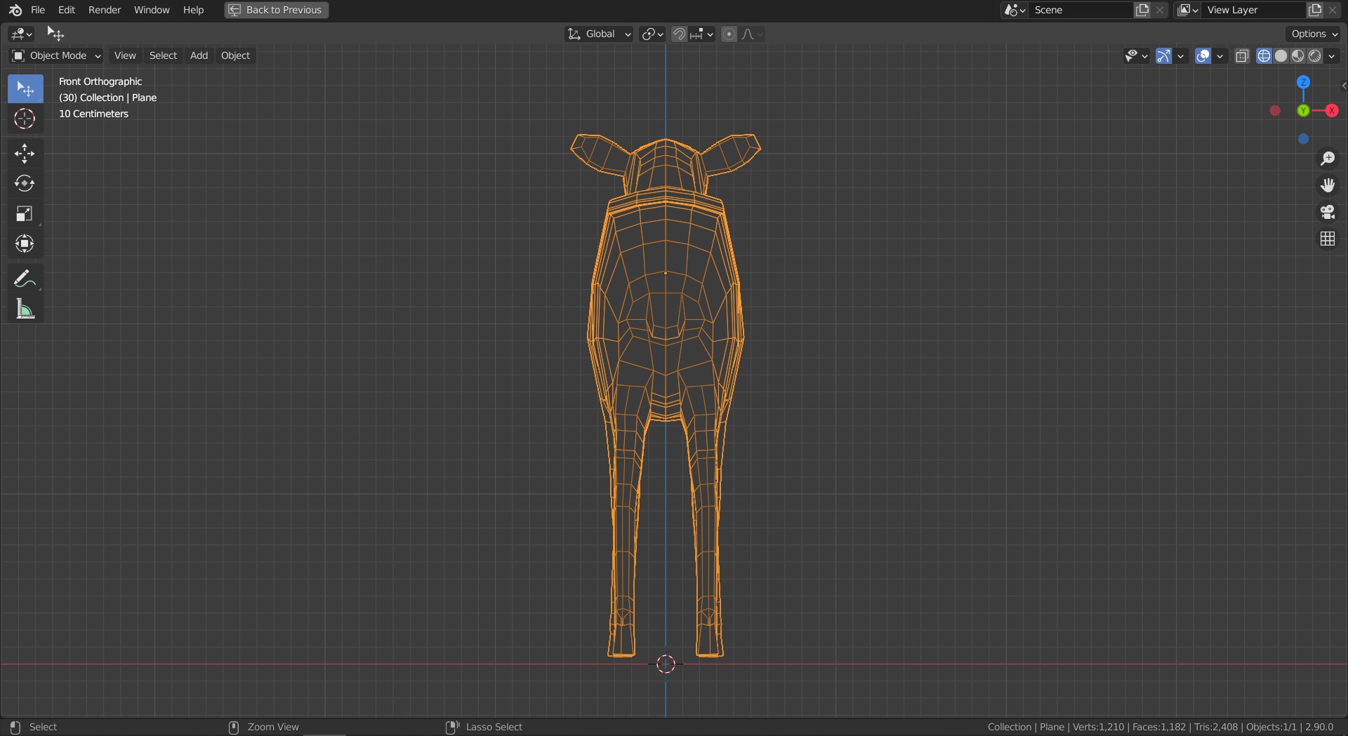Deer Female 3D Model - TurboSquid 1627199