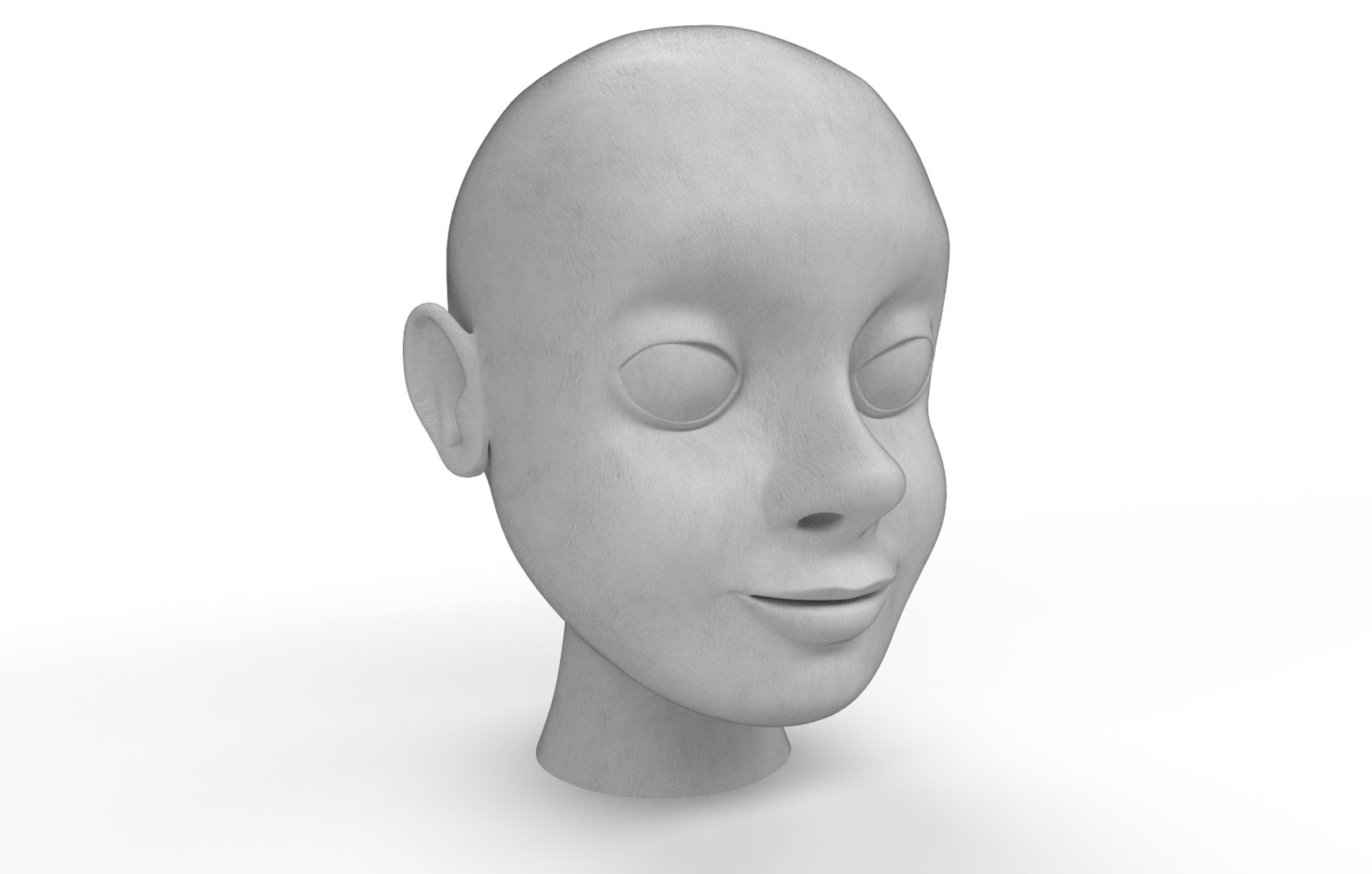 Base Cartoon Character 3D - TurboSquid 1280867