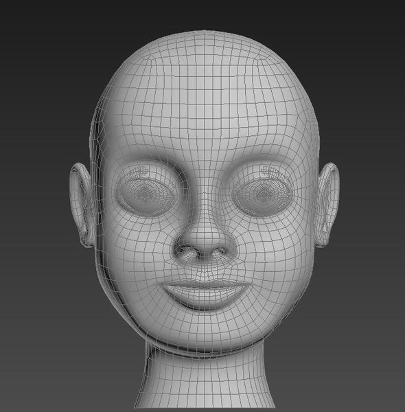 Base cartoon character 3D - TurboSquid 1280867