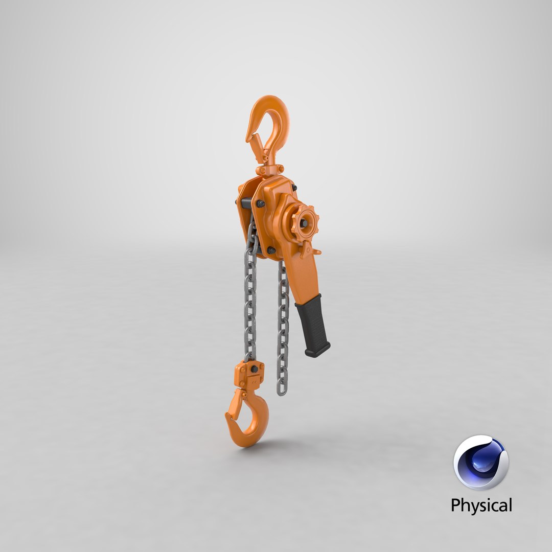 Chain Hoist 3D Model - TurboSquid 1836702