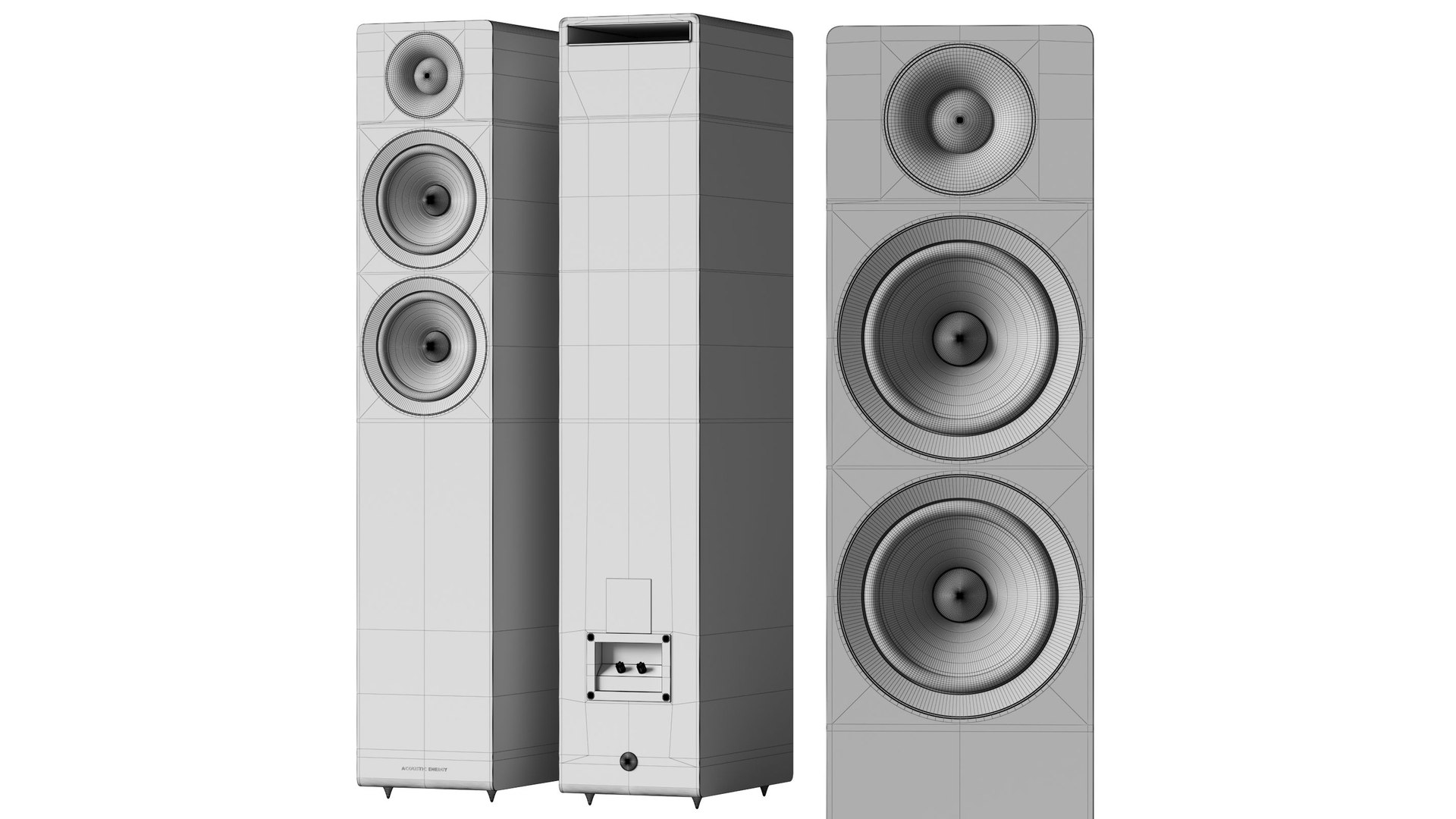 3D Acoustic Energy AE 309 - TurboSquid 2100432
