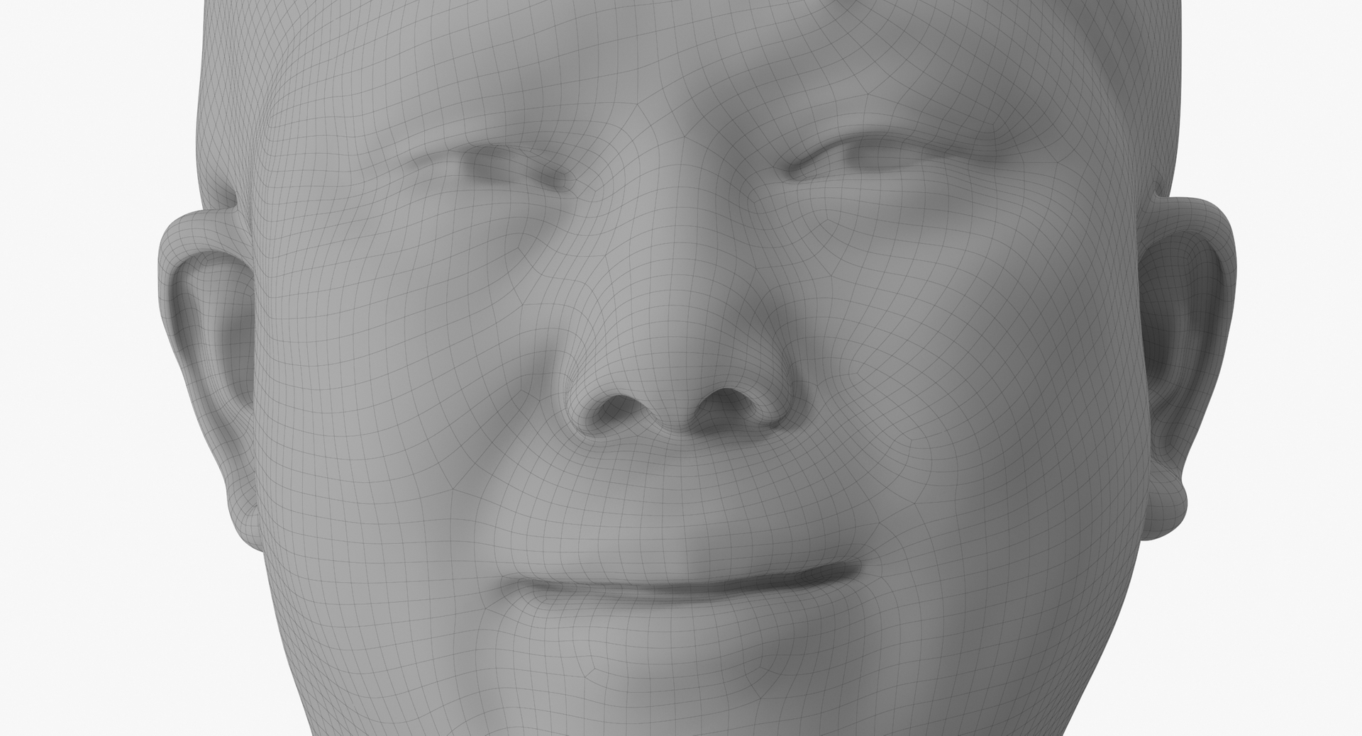 3D Mei Human Head Smile Clean Scan model - TurboSquid 1748745