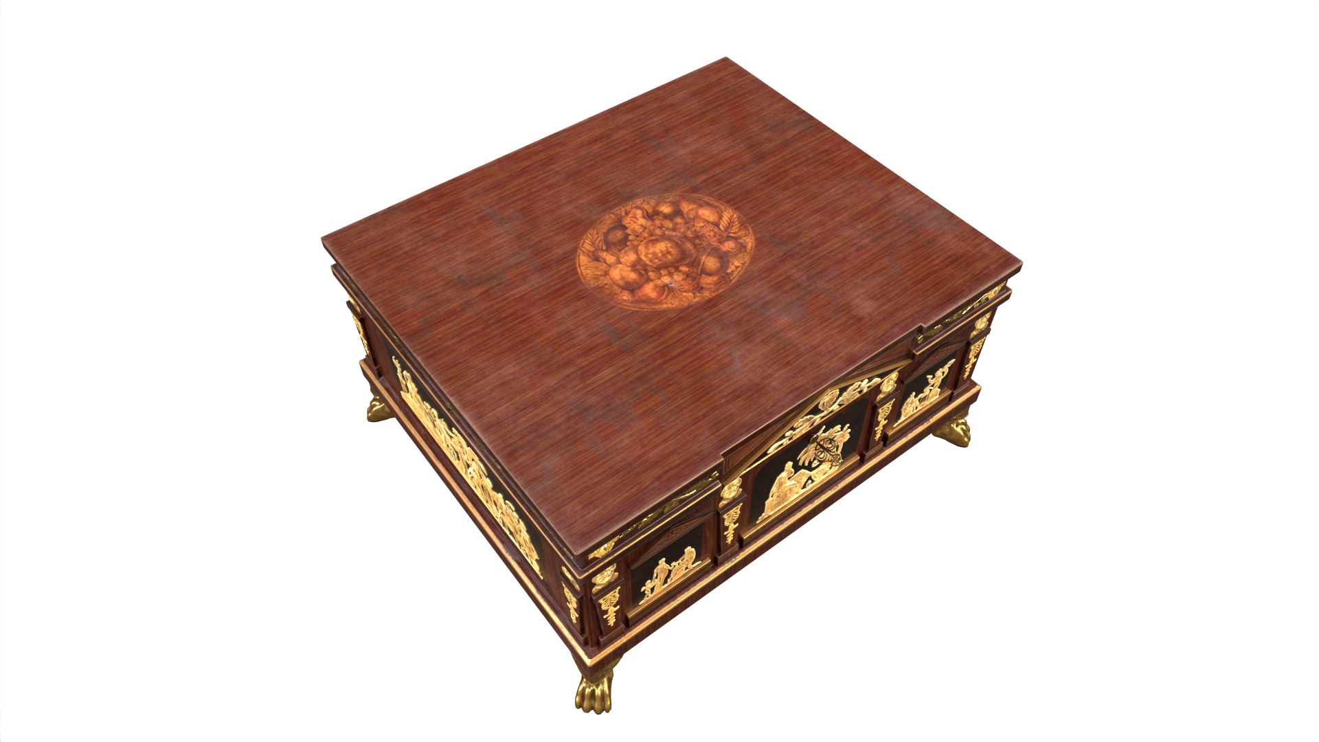 3D Splendid Empire Box - TurboSquid 2040419