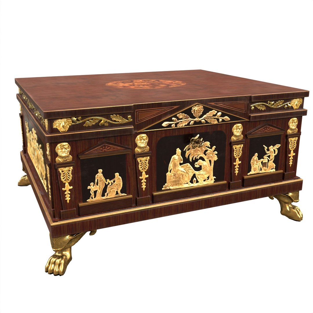 3D Splendid Empire Box - TurboSquid 2040419