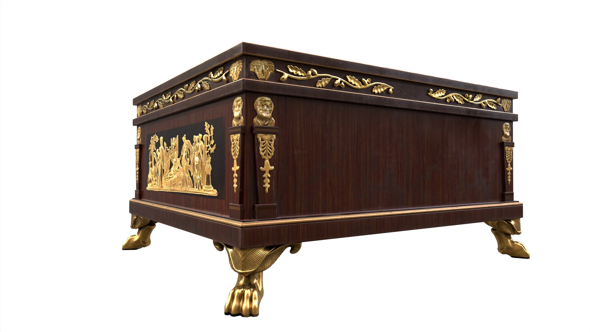 3D Splendid Empire Box - TurboSquid 2040419