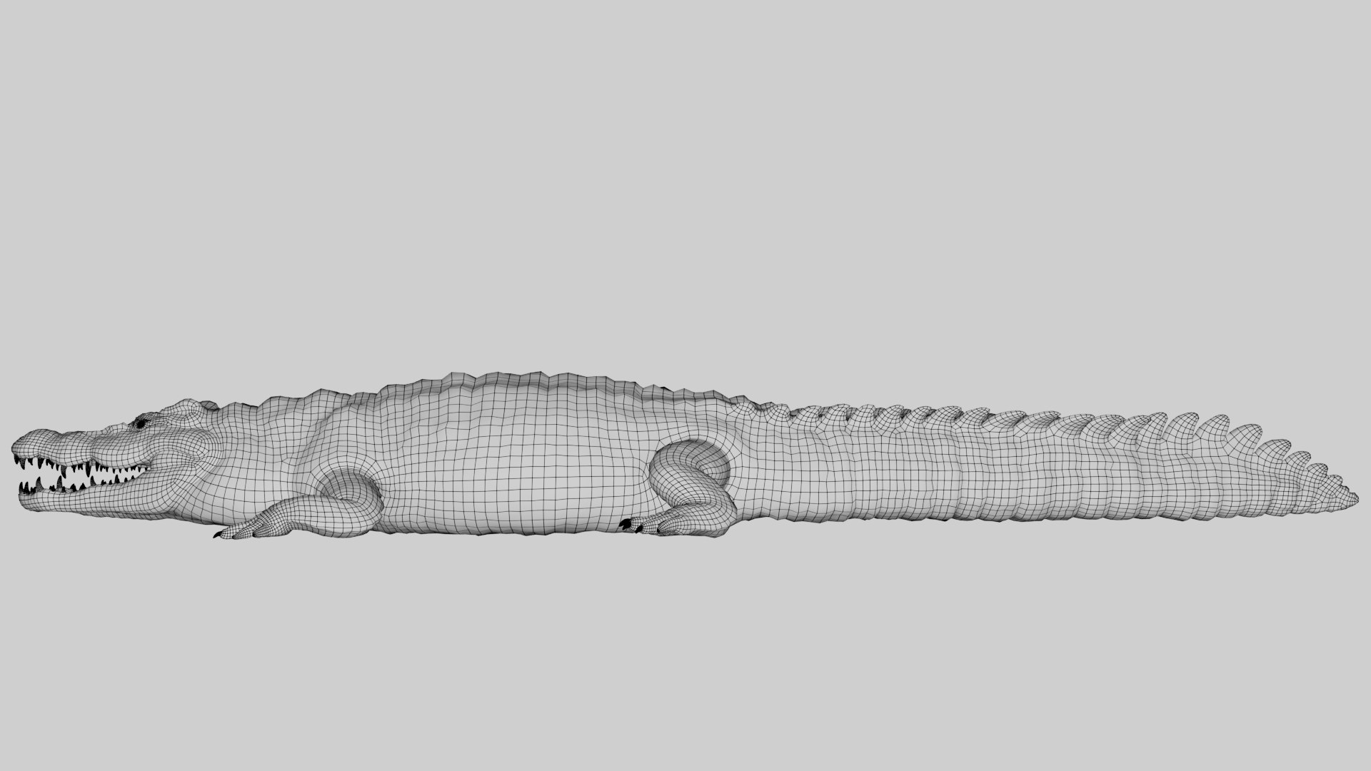Crocodile 3D Model - TurboSquid 2298520