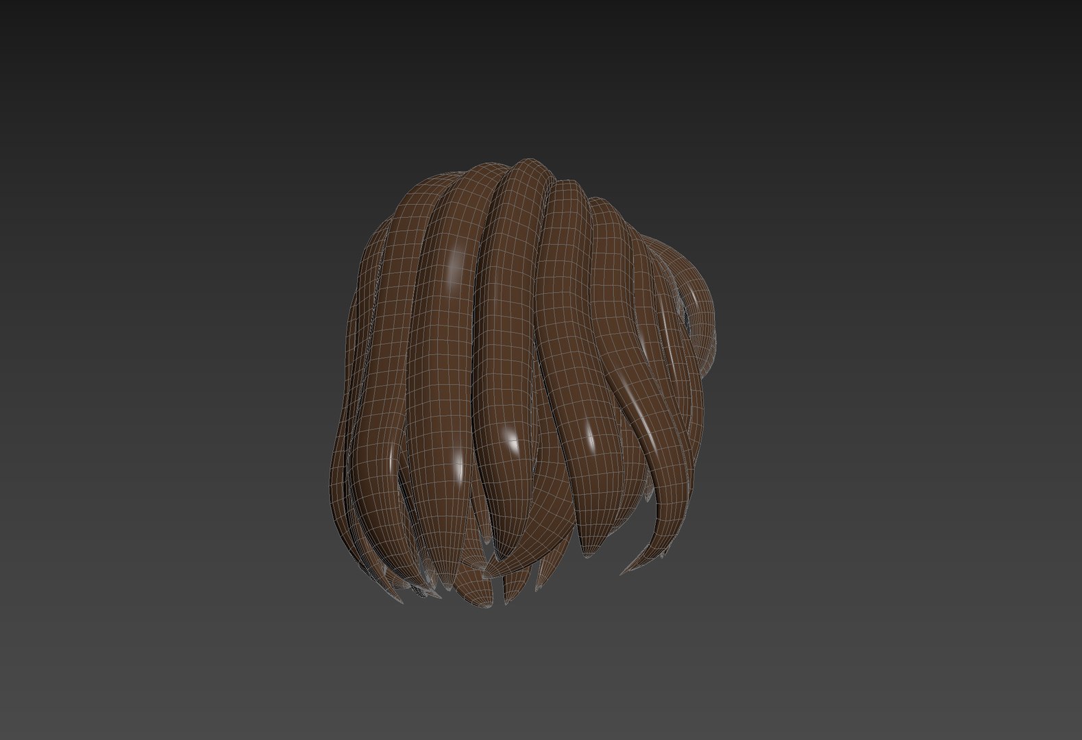 Wig 001 3D Model - TurboSquid 1763504