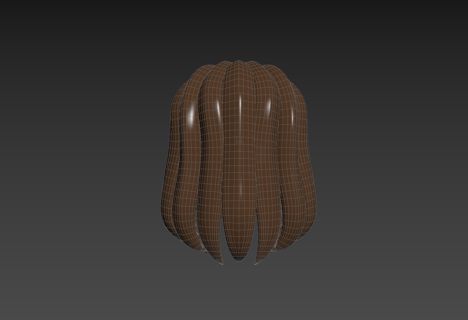 Wig 001 3D Model - TurboSquid 1763504