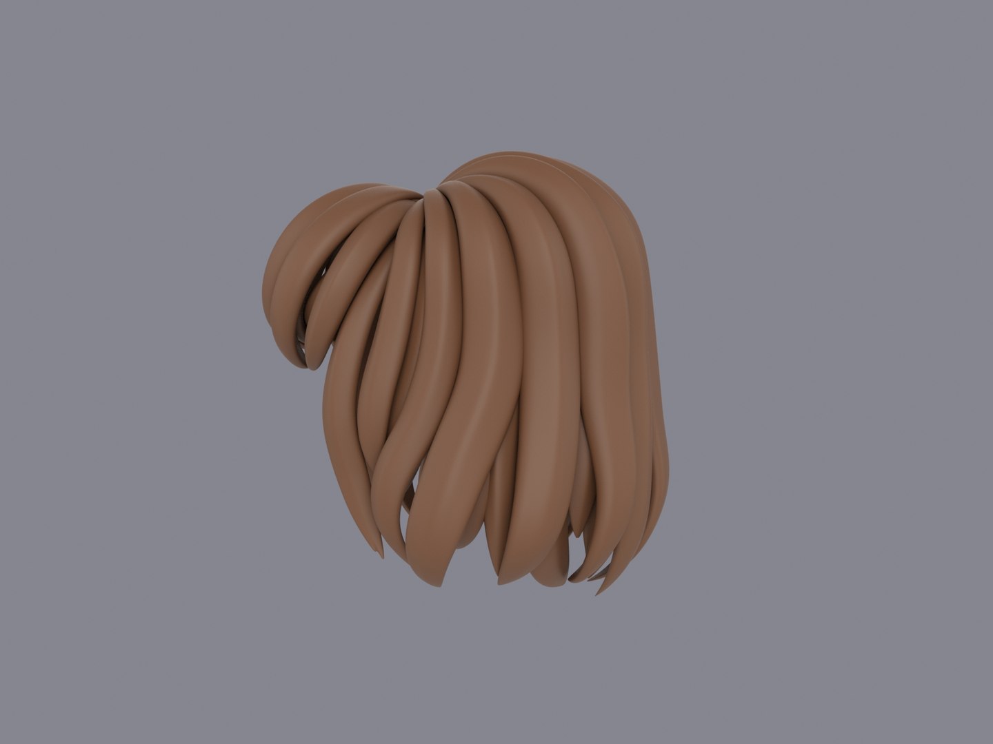 Wig 001 3D Model - TurboSquid 1763504