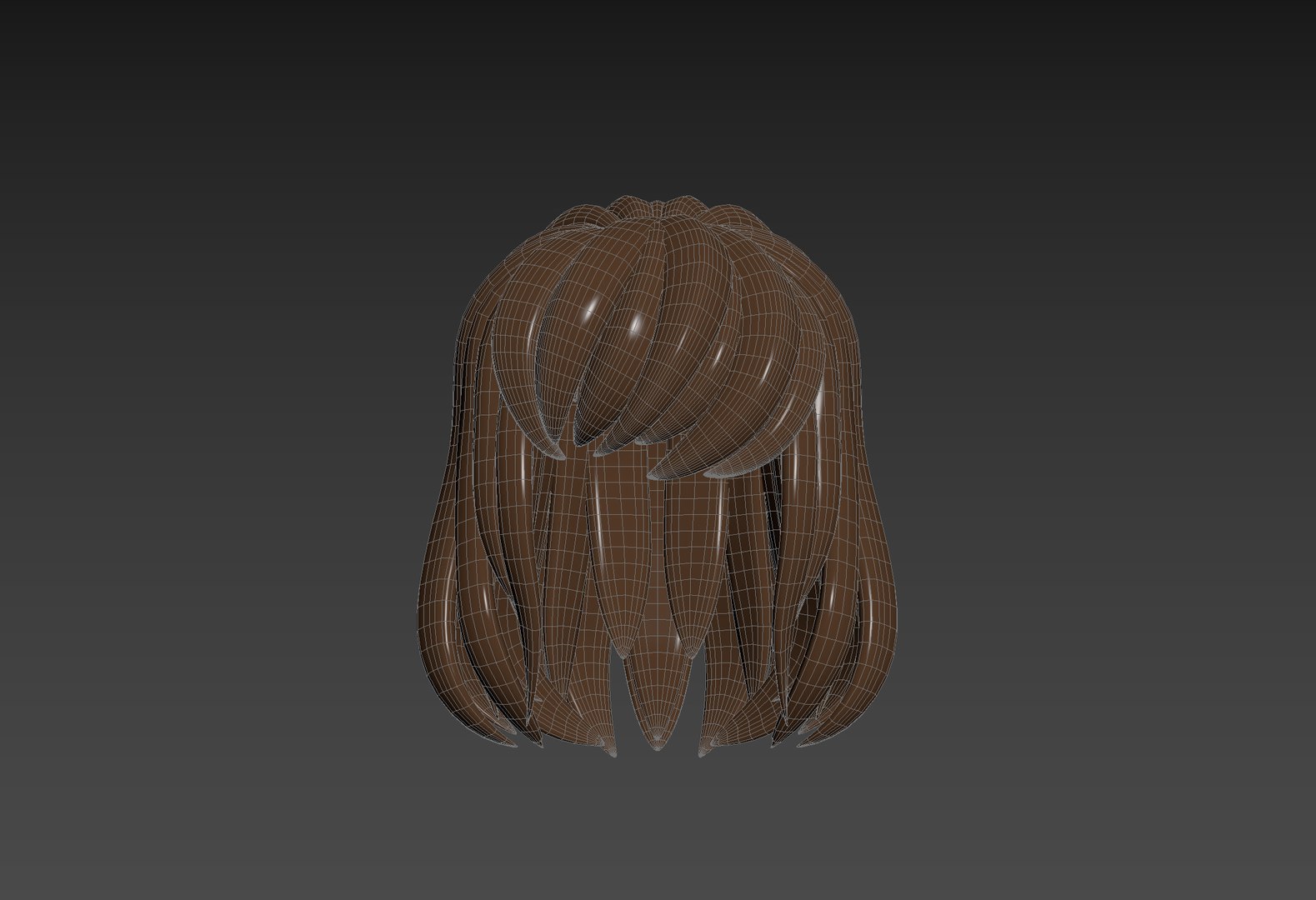 Wig 001 3D Model - TurboSquid 1763504