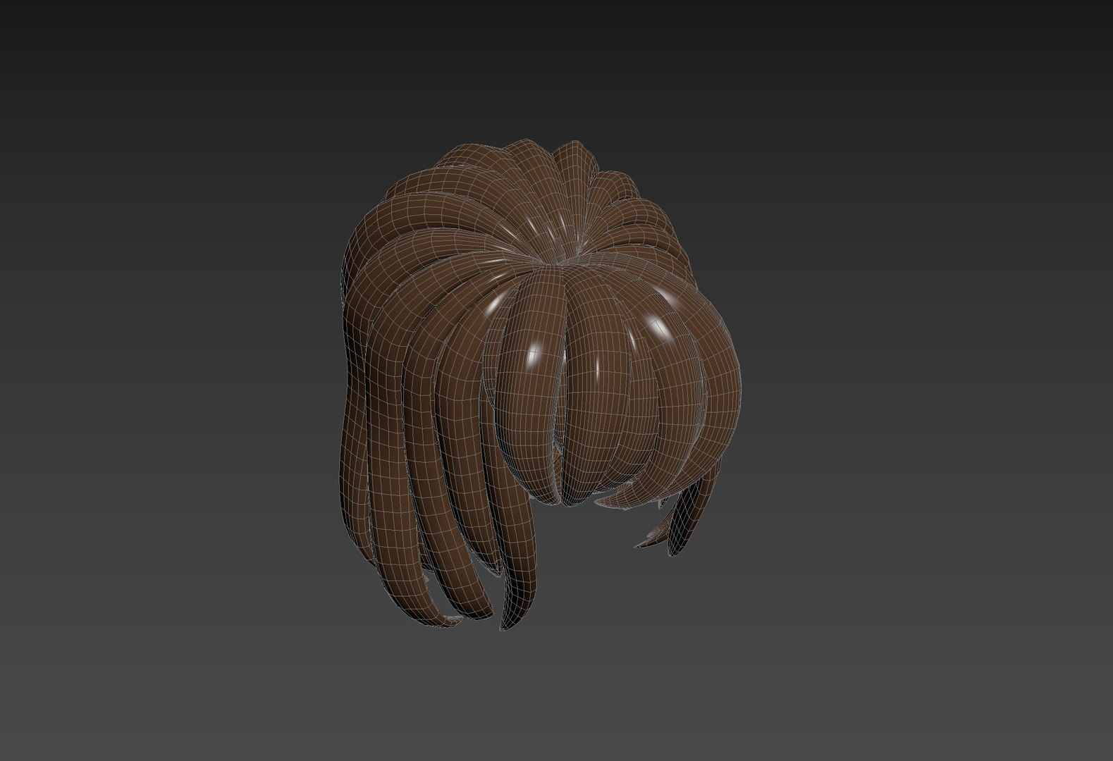 Wig 001 3D Model - TurboSquid 1763504