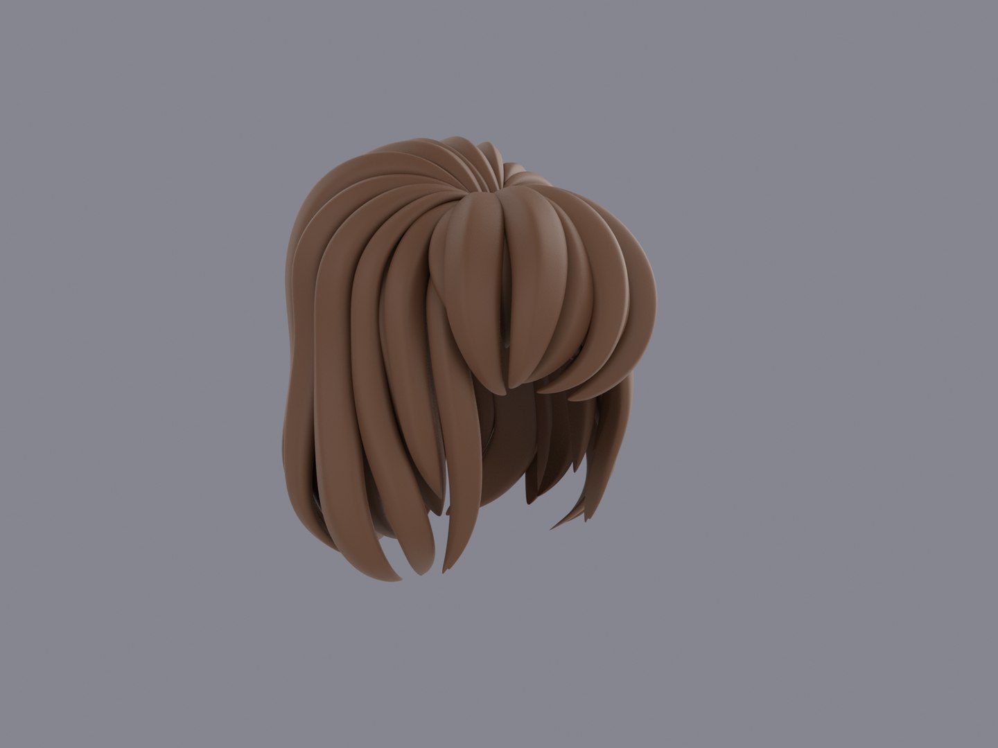 Wig 001 3D Model - TurboSquid 1763504