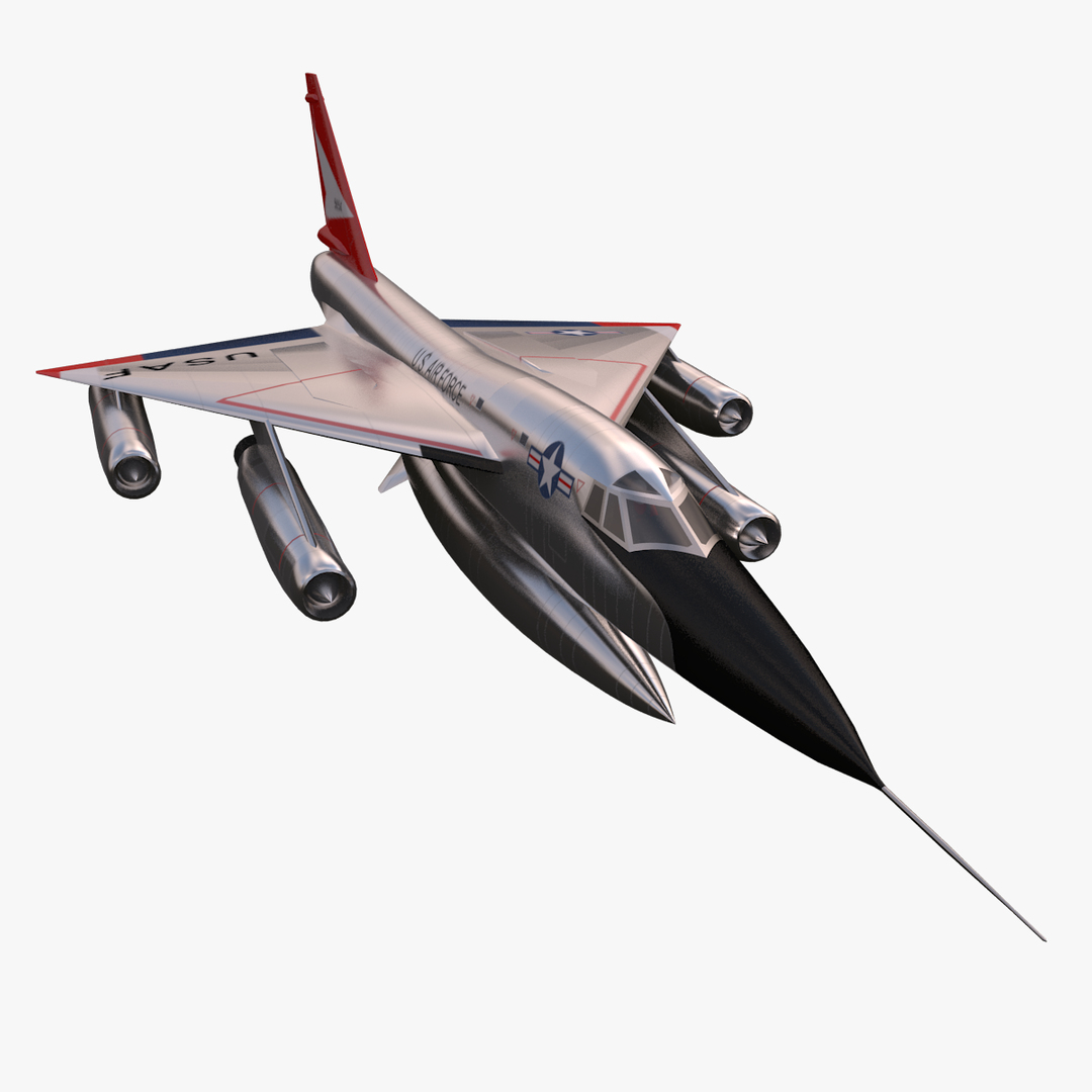 3D B-58 Bomber - TurboSquid 1820750