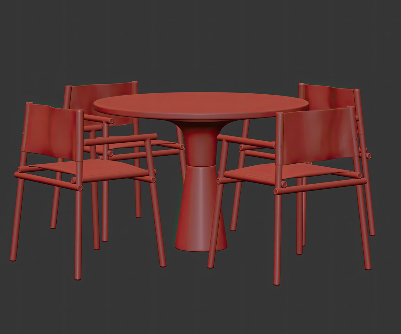 3D Outdoor garden furniture set v18 by Bpoint - TurboSquid 2083853