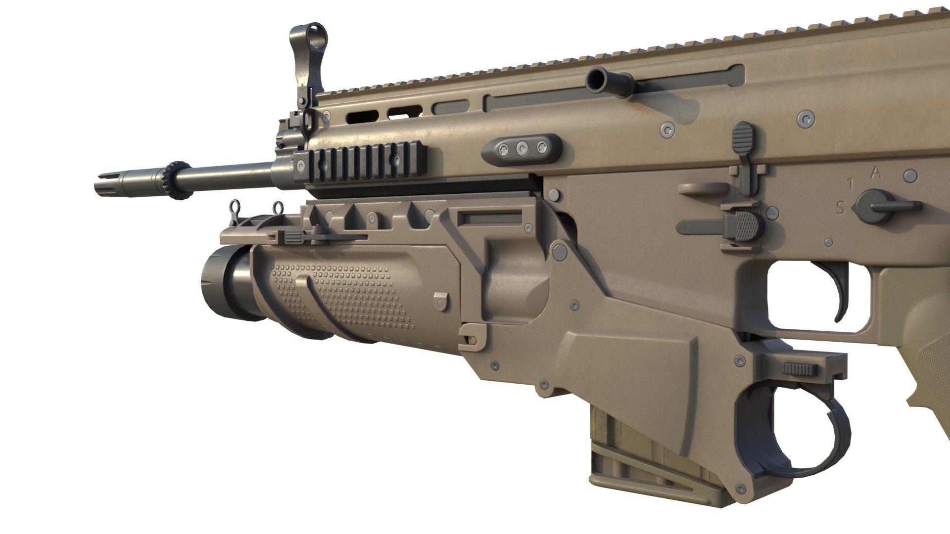 3D Scar H Mk17 - TurboSquid 1924507