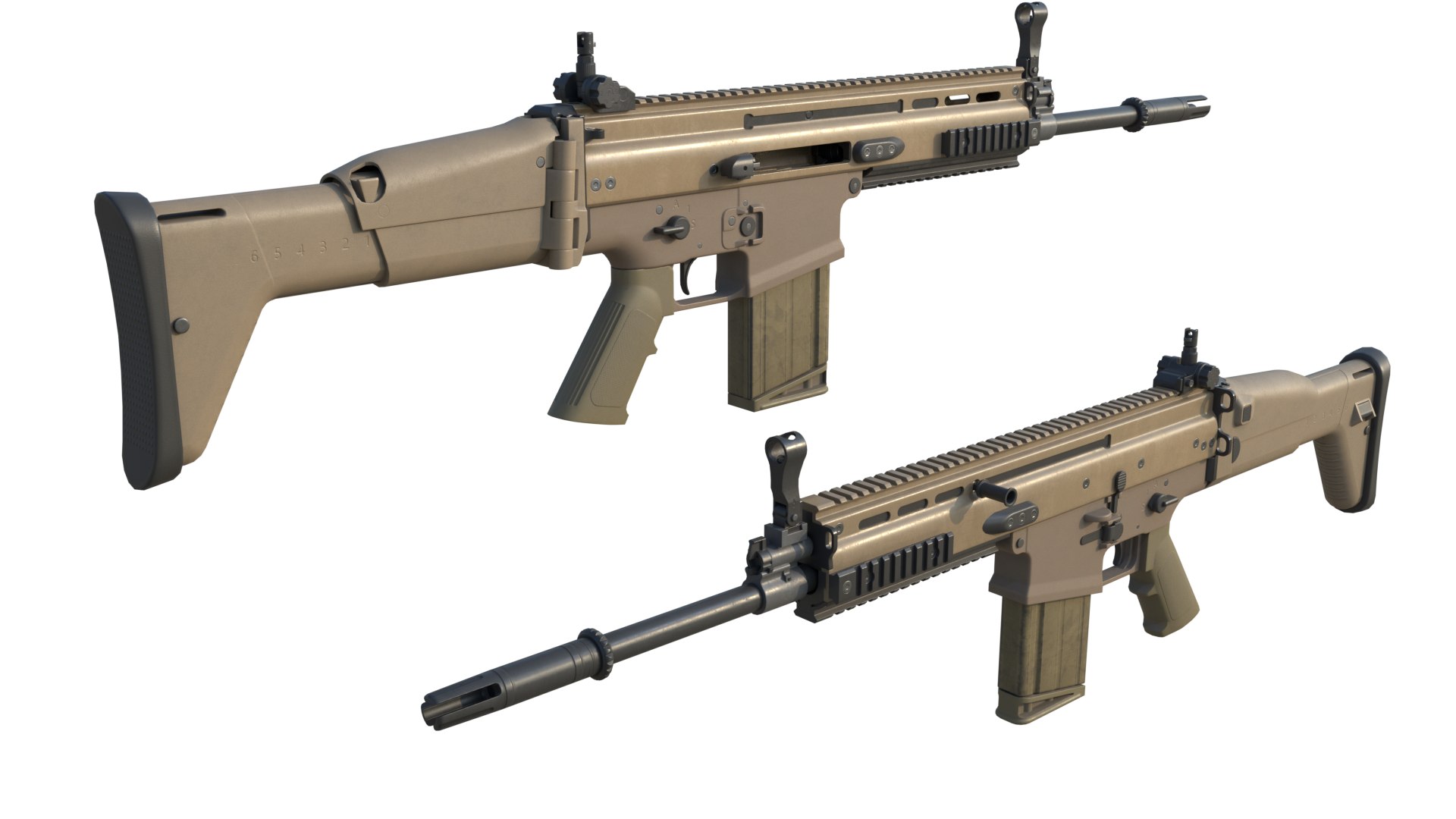 3D Scar H Mk17 - TurboSquid 1924507