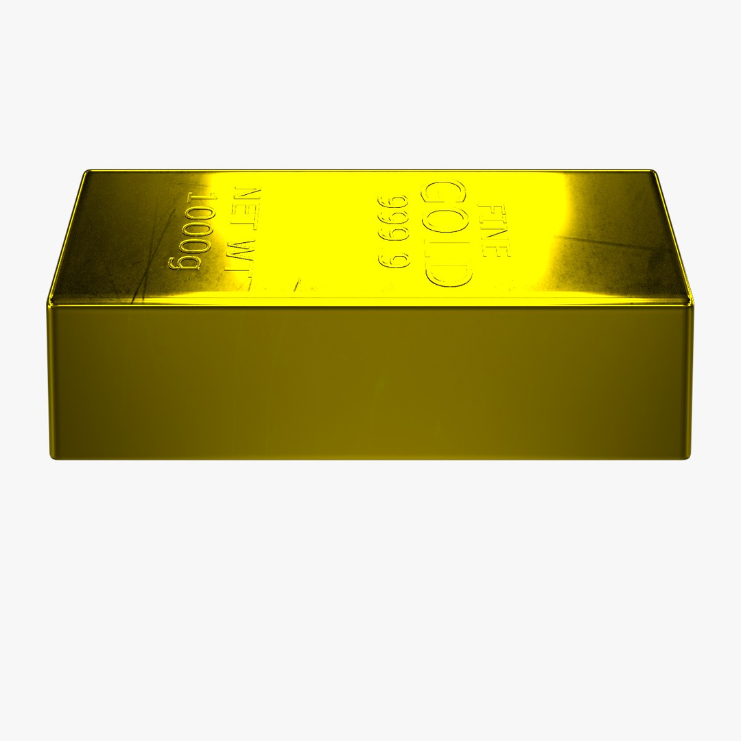 Gold Bar Obj