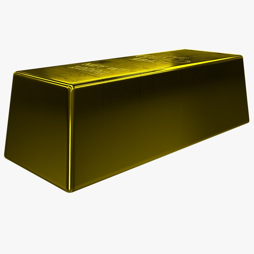 Gold Bar Obj