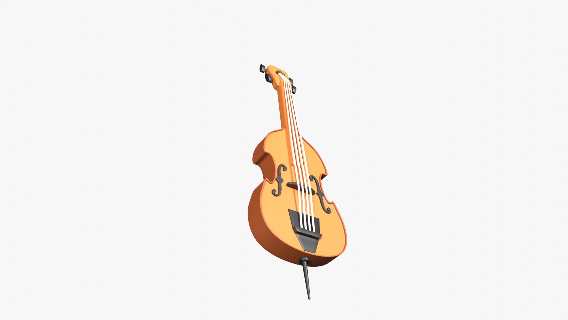 Double Bass 3D Model - TurboSquid 2250667