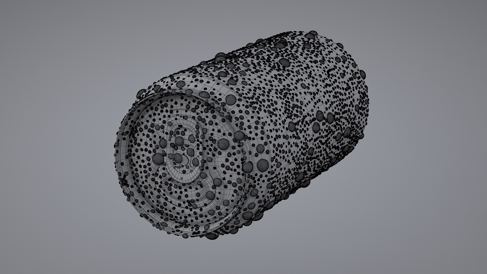 3D Sleek Beverage Can 250ml With Water Droplets Model - TurboSquid 2001441