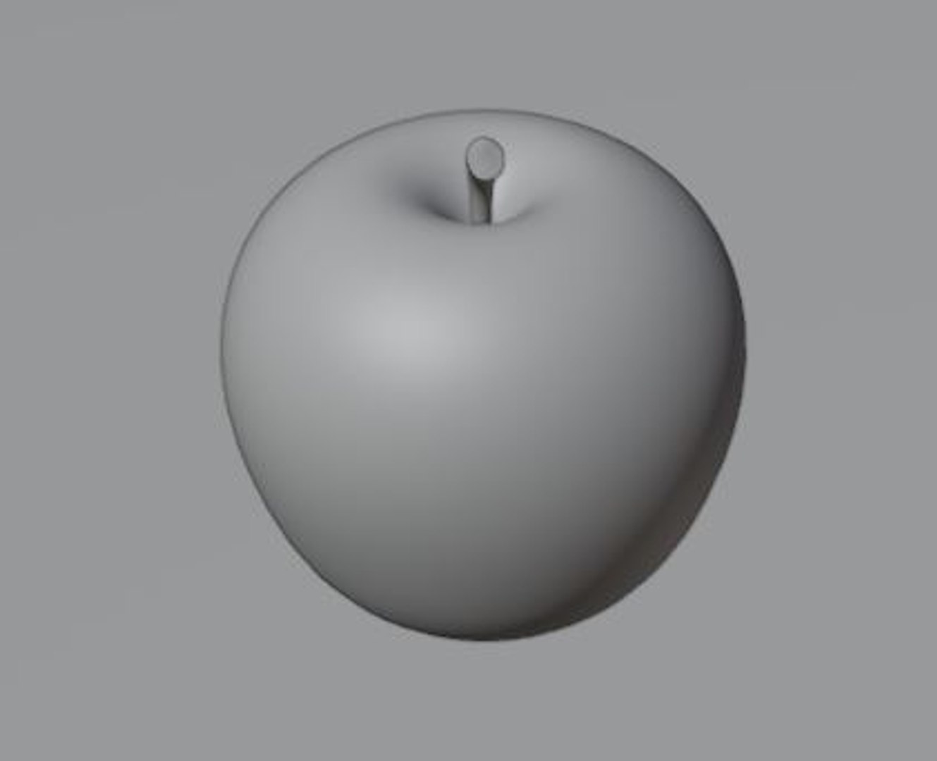 A Cartoon Apple With Texture Painting 3D Model - TurboSquid 2122332