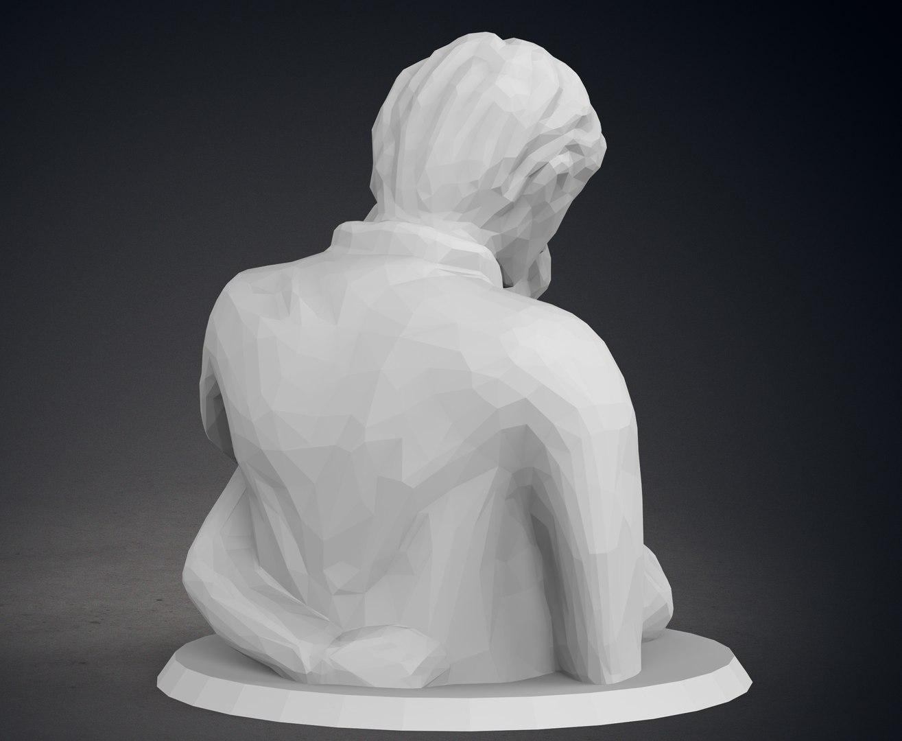 3D Low Poly Statue - Blessed Family Model - TurboSquid 2226339