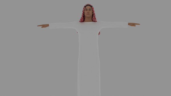 3D Arab Man model - TurboSquid 2020610