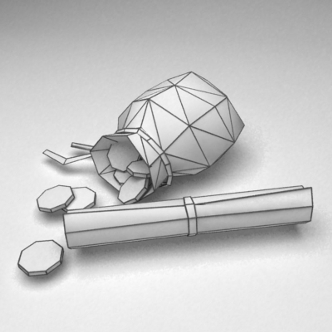 3d rpg items fantasy model