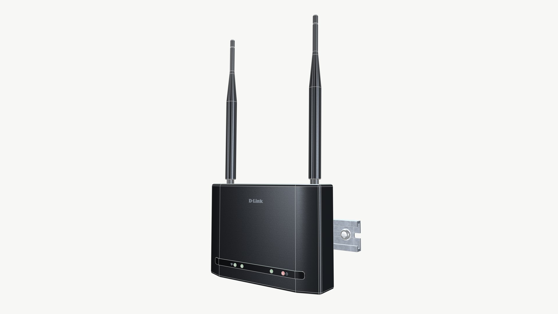 Wi-Fi Router 3D Model - TurboSquid 2497978