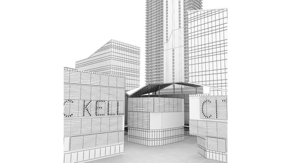 Brickell centre Miami 3D model - TurboSquid 1718513