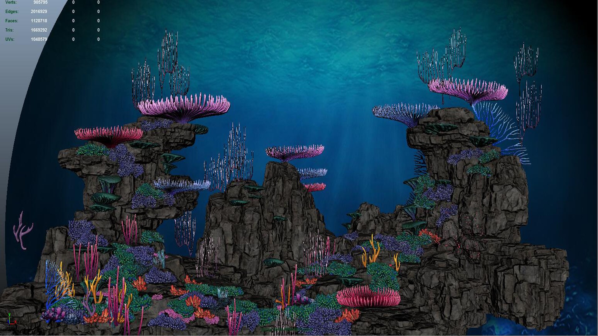 Seabed Ocean 3D - TurboSquid 1749392
